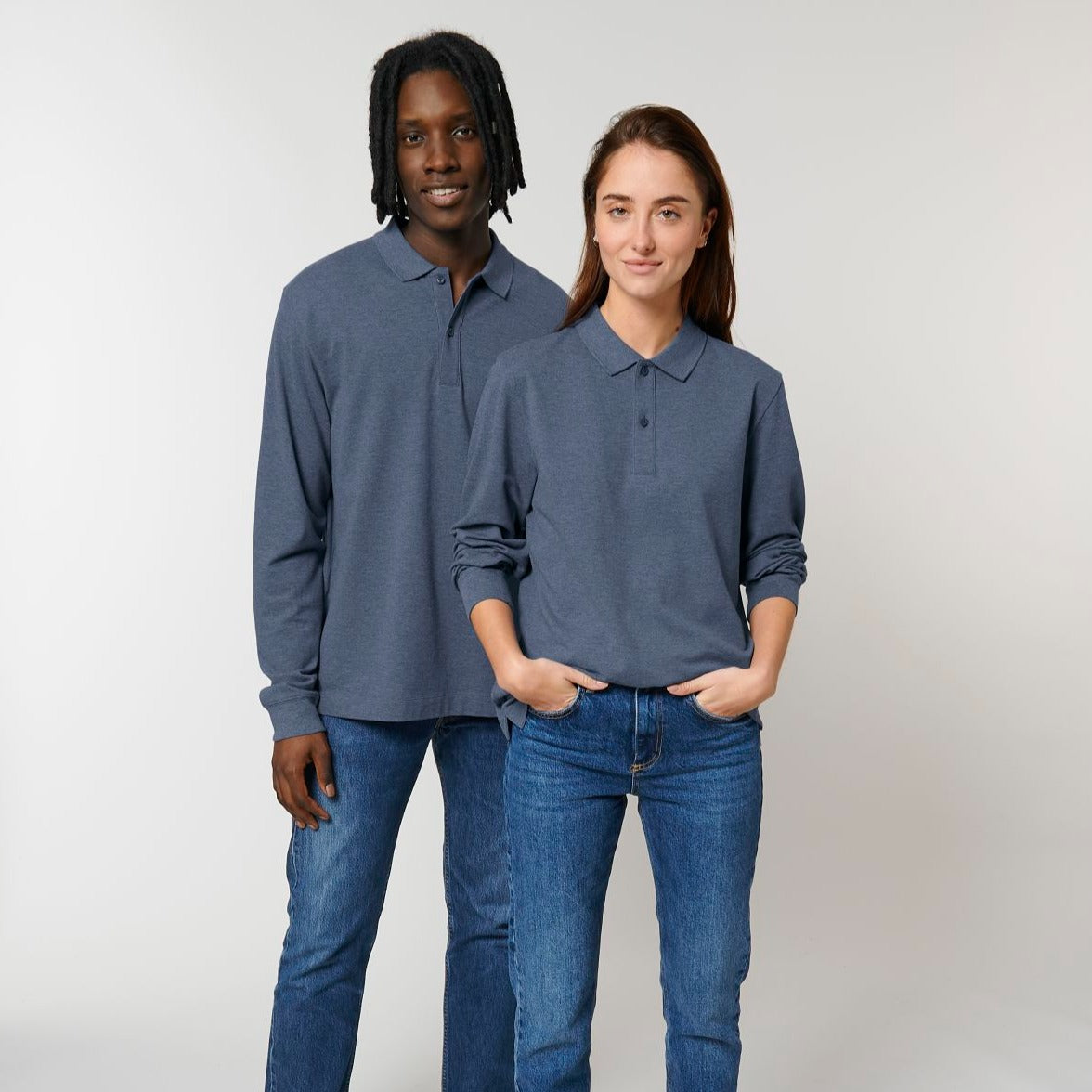 STPU332 Stanley/Stella Prepster Long Sleeve Unisex Polo – My Needs Are ...